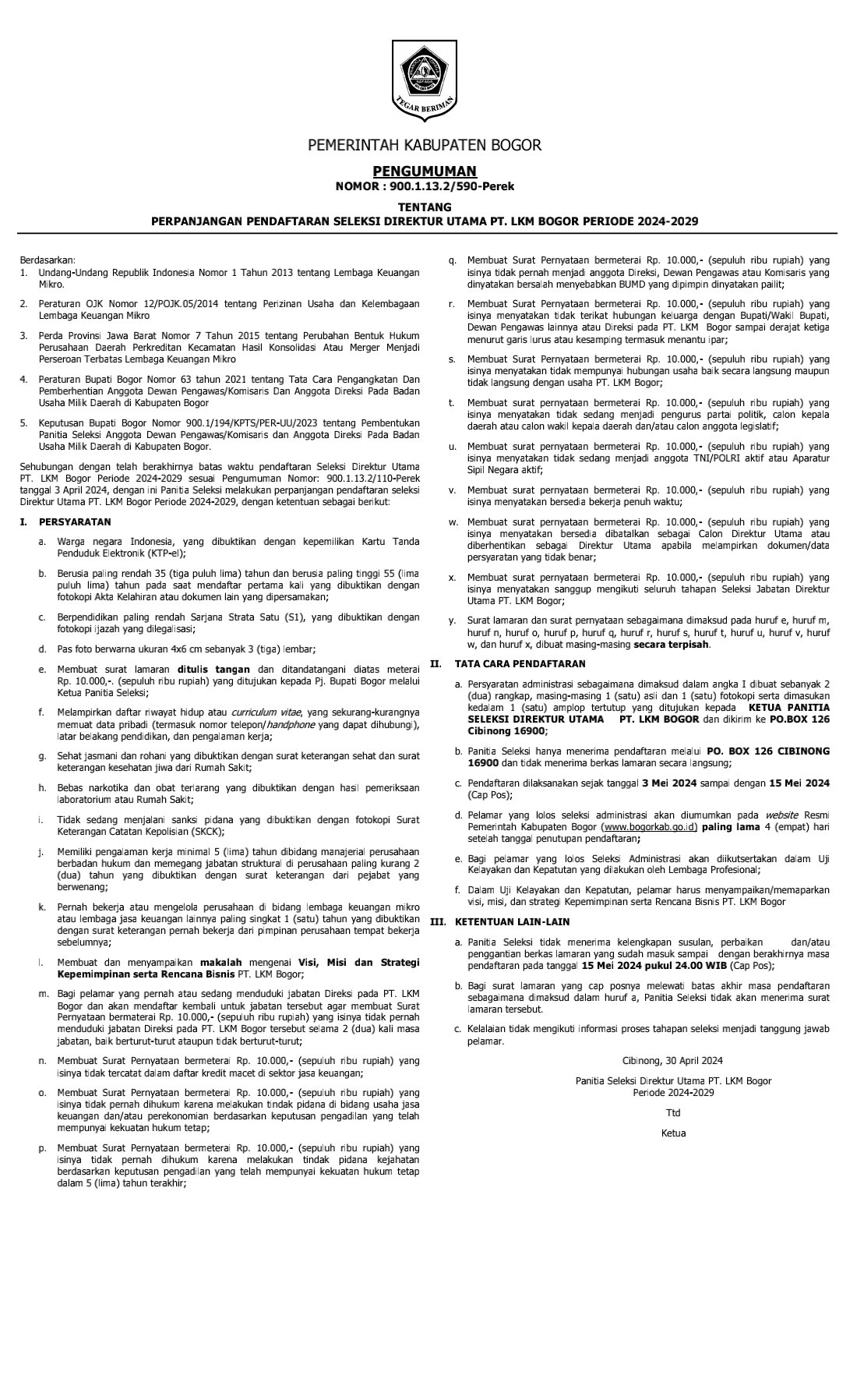 Portal Resmi Kabupaten Bogor